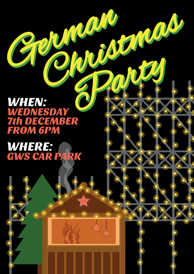 GWS Social: German Christmas Party! - Great Western Studios